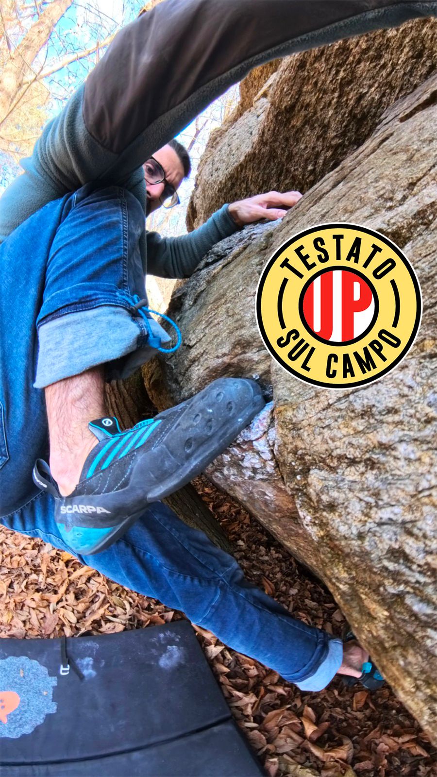 TEST: MESCOLA GUMA RACE - Up-Climbing